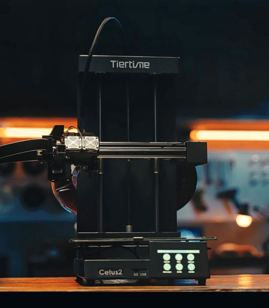 Cetus3D – Dual Extrusion Multi-color Multi-material 3D printing.