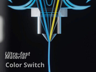 Cetus3D – Dual Extrusion Multi-color Multi-material 3D printing.