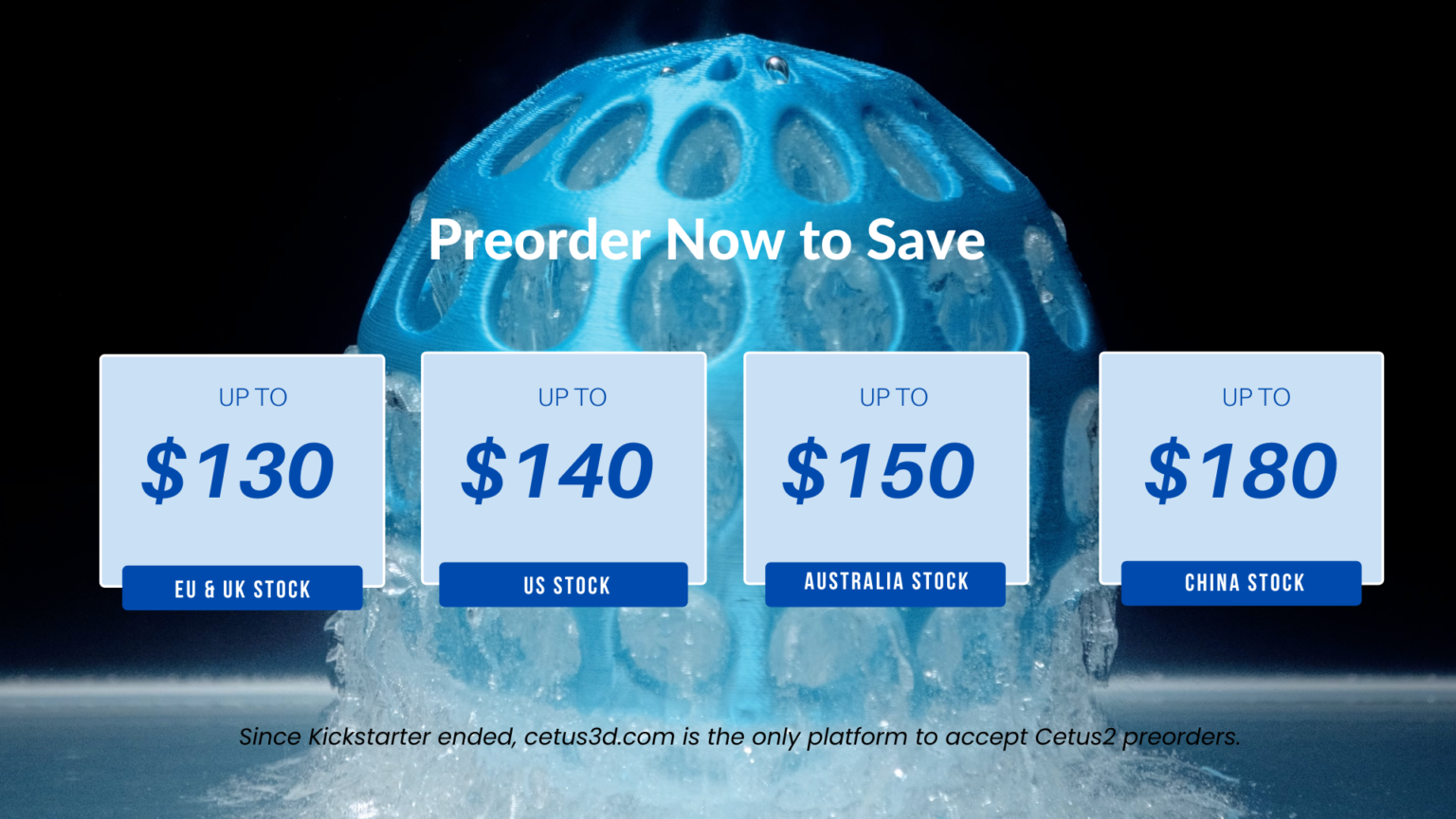 Cetus3D – Dual Extrusion Multi-color Multi-material 3D printing.