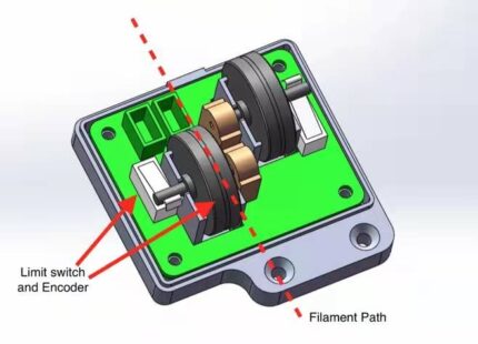 Cetus3D – Dual Extrusion Multi-color Multi-material 3D printing.