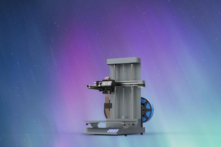 Cetus3D – Dual Extrusion Multi-color Multi-material 3D printing.