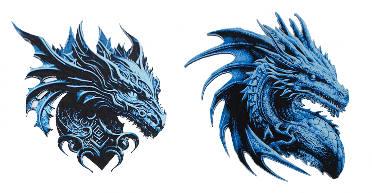 3D Printing 2D Art in Multiple Colors – Cetus3D