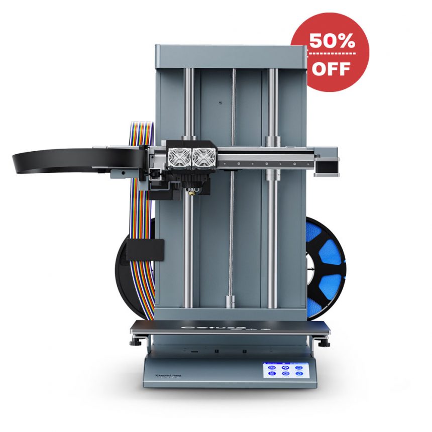 Cetus3D – Dual Extrusion Multi-color Multi-material 3D printing.